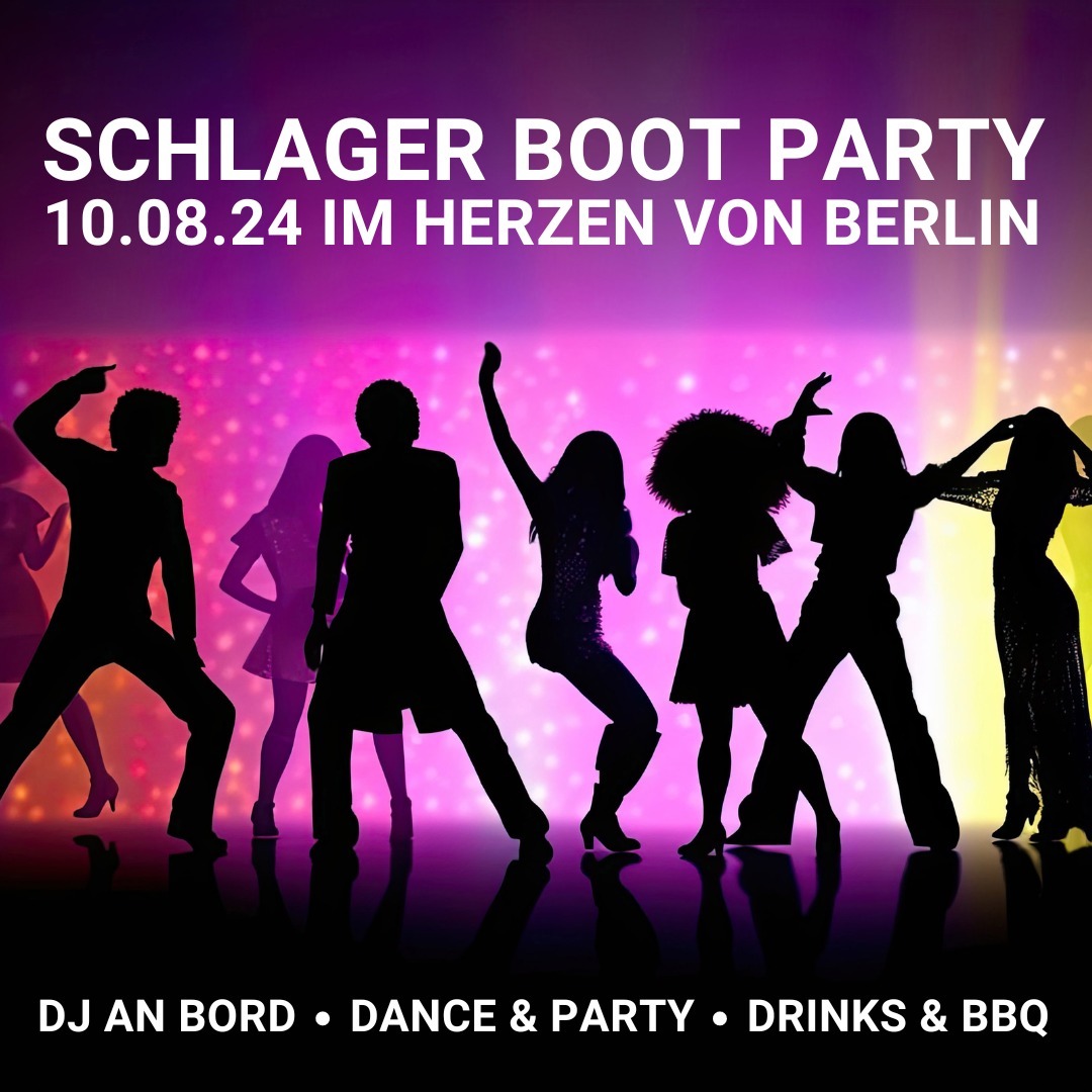 31.05.25 Sommer BOOTSPARTY in Berlin! Partyboot Berlin